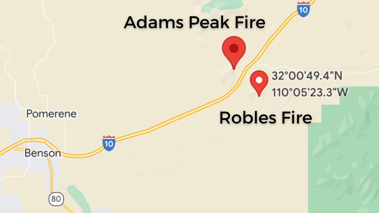 Aza3S Adams Robles Complex Fire Information | InciWeb