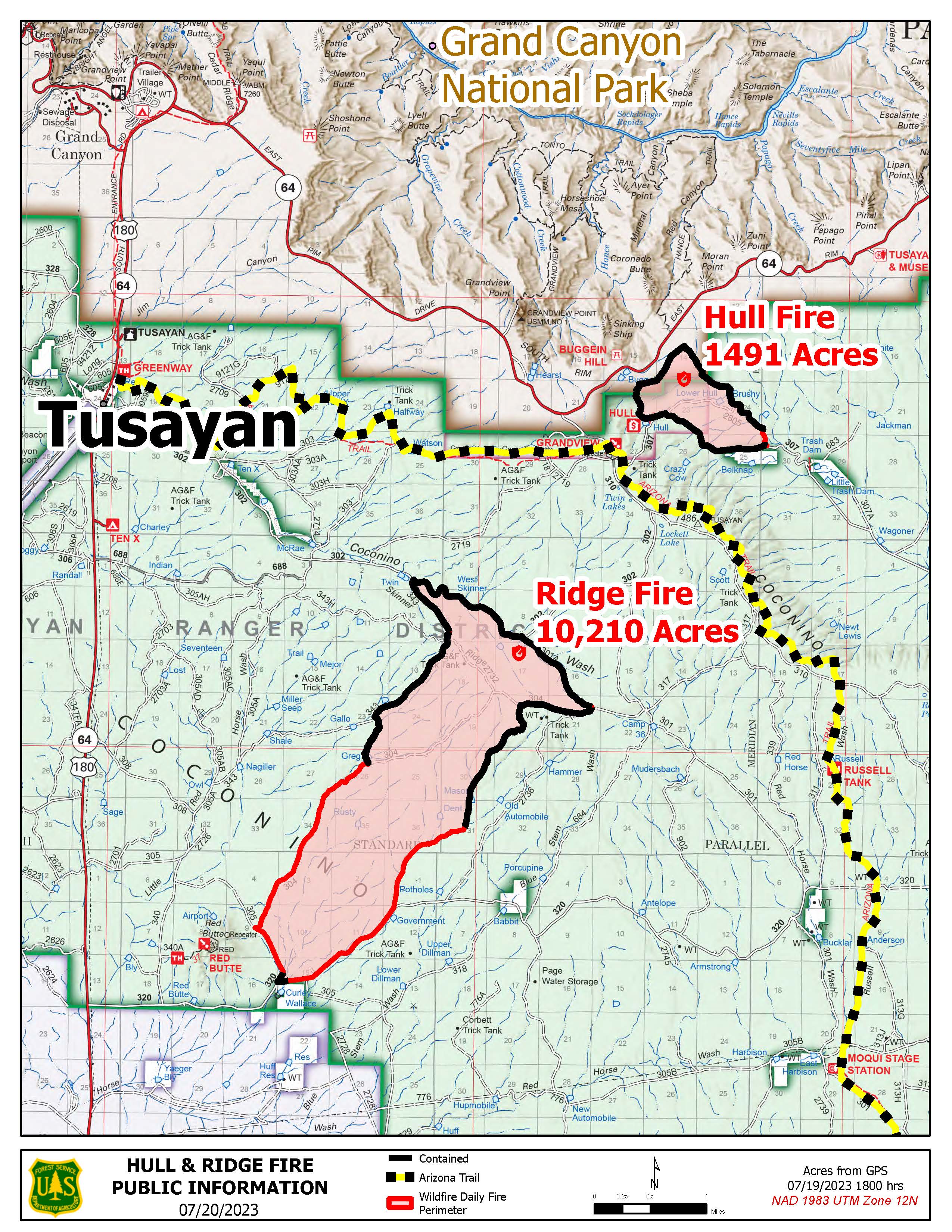 Azknf Ridge Fire Information | InciWeb