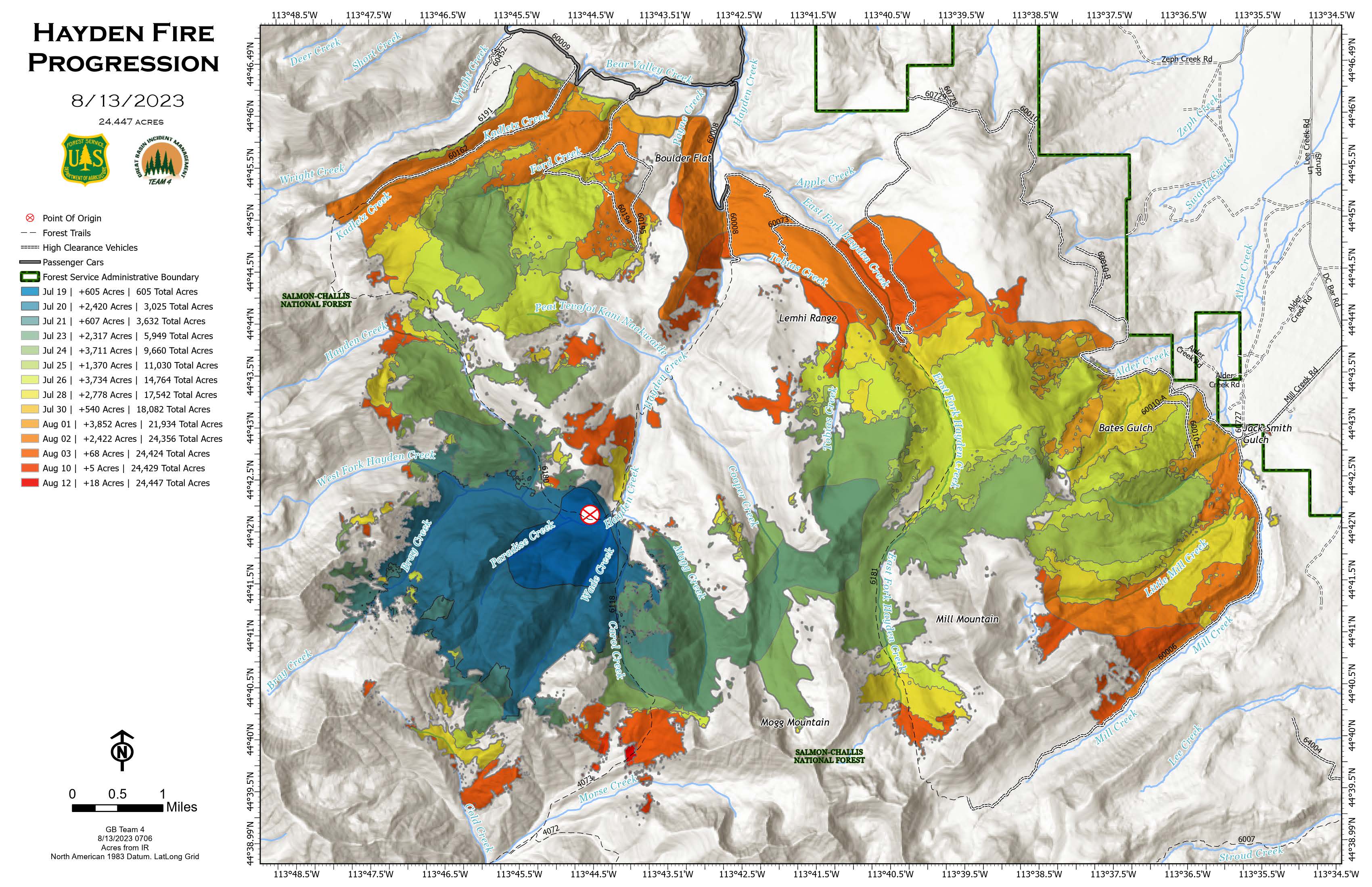Idscf Hayden Fire Incident Maps | InciWeb