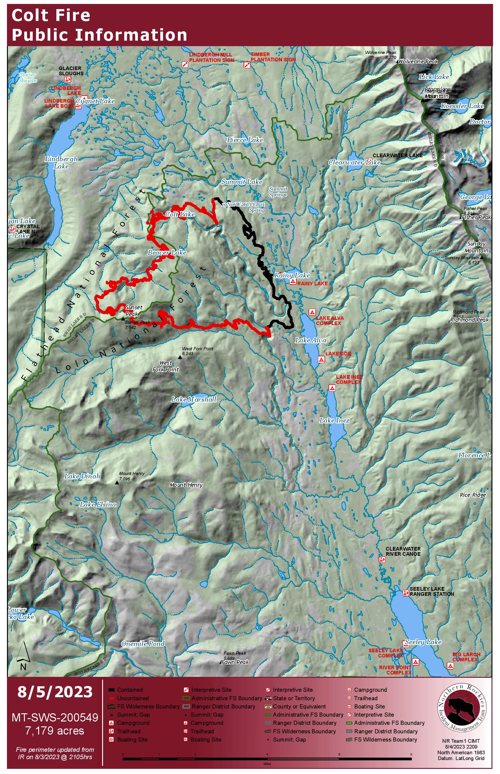 Mtmts Colt Fire Incident Maps | InciWeb