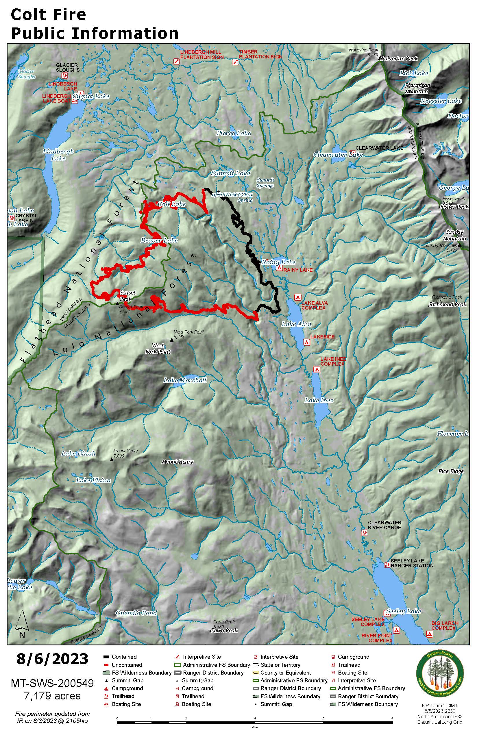 Mtmts Colt Fire Incident Maps | InciWeb