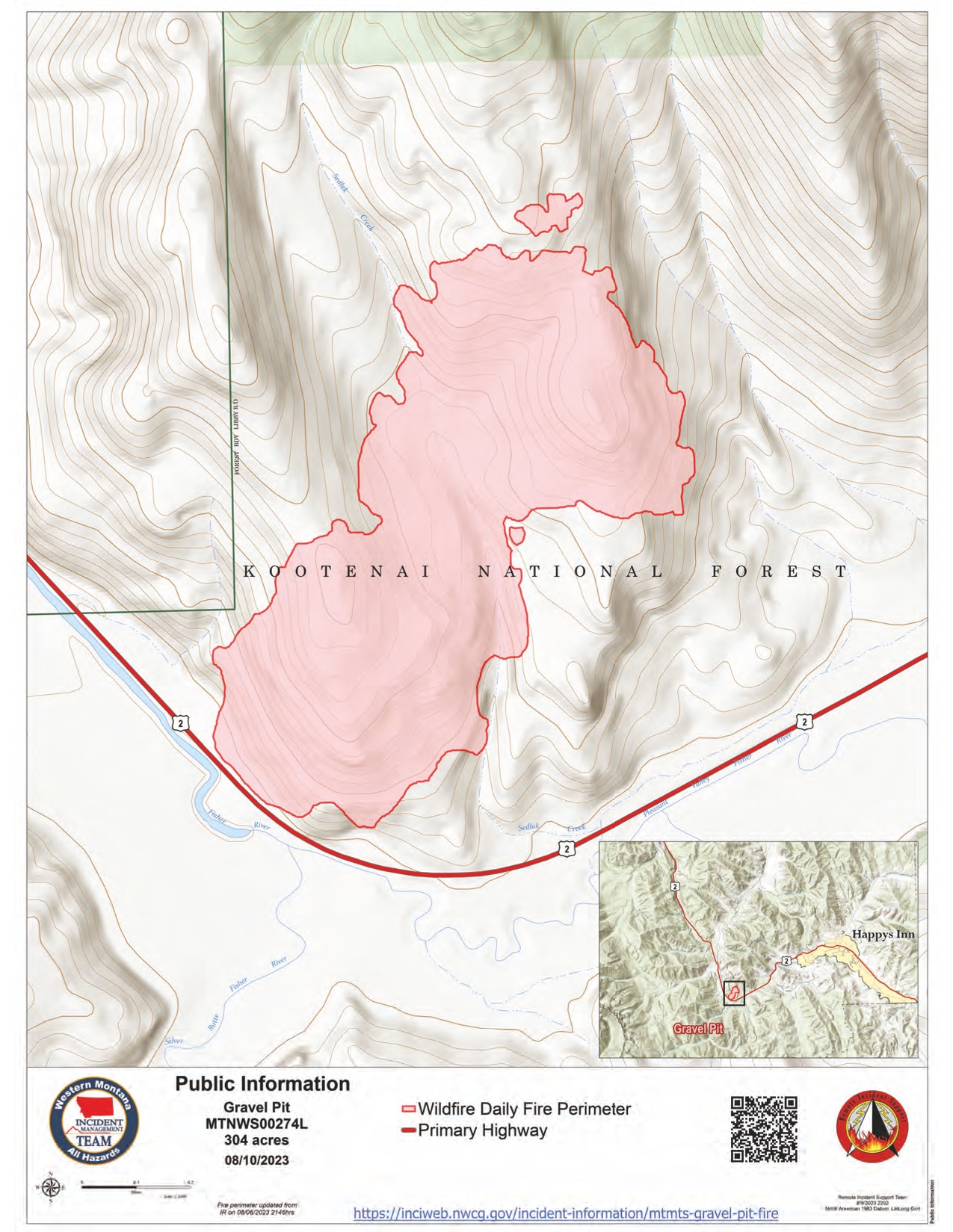 Mtmts Gravel Pit Fire Incident Maps | InciWeb