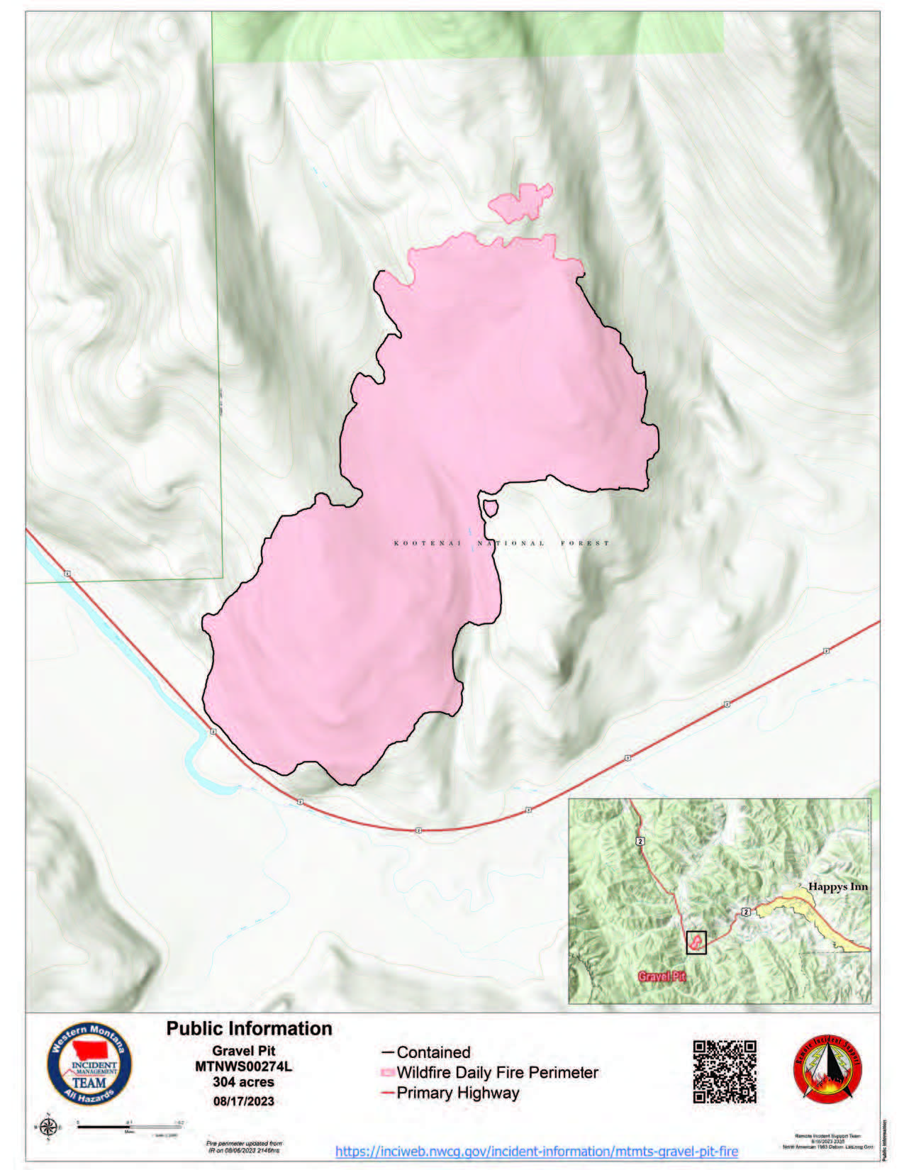 Mtmts Gravel Pit Fire Incident Maps | InciWeb
