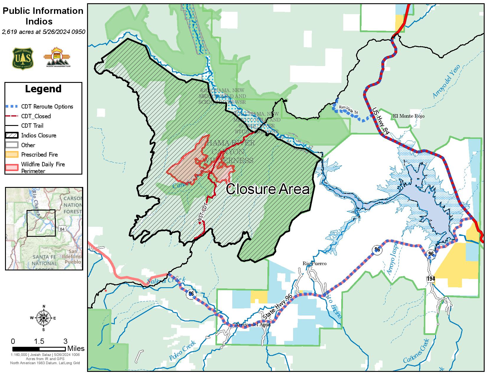 Nmsnf Indios Wildfire Incident Maps | InciWeb Nmsnf Indios Wildfire Incident Maps | InciWeb