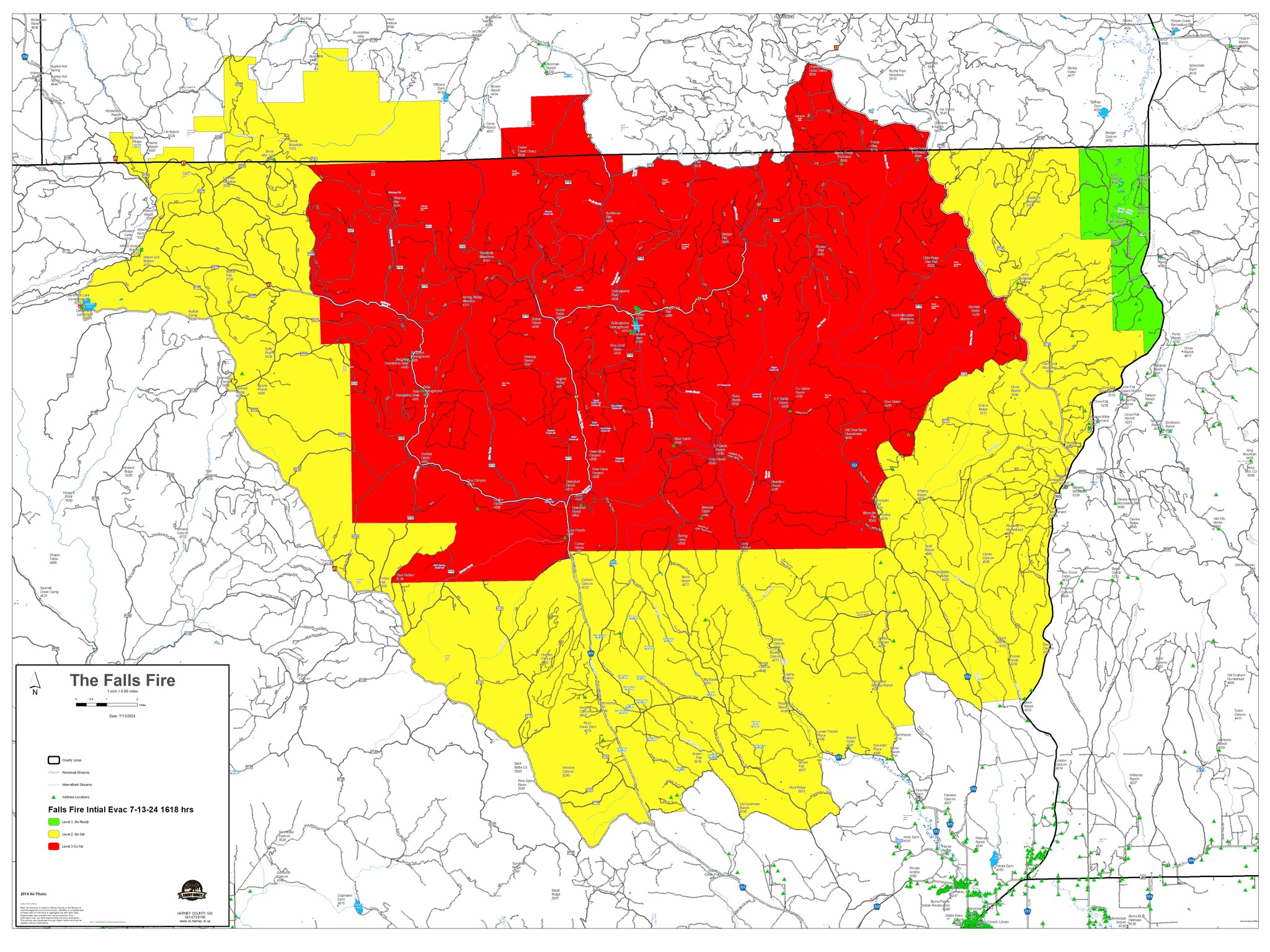 Ormaf Falls Fire - | InciWeb