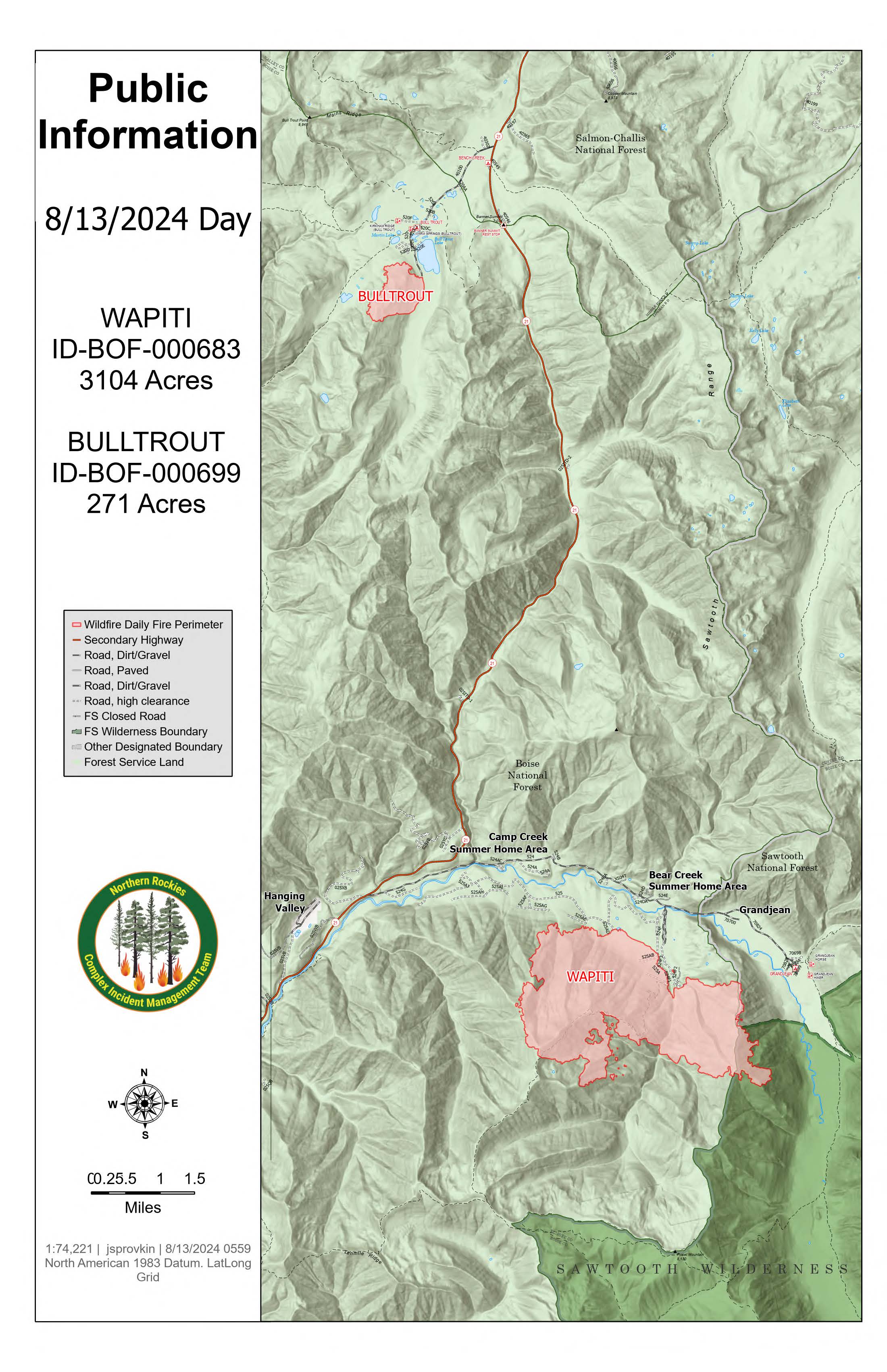 Updated: Fire, Power, Road, Water Update Aug 13, 2024 | The Yellow Pine ...
