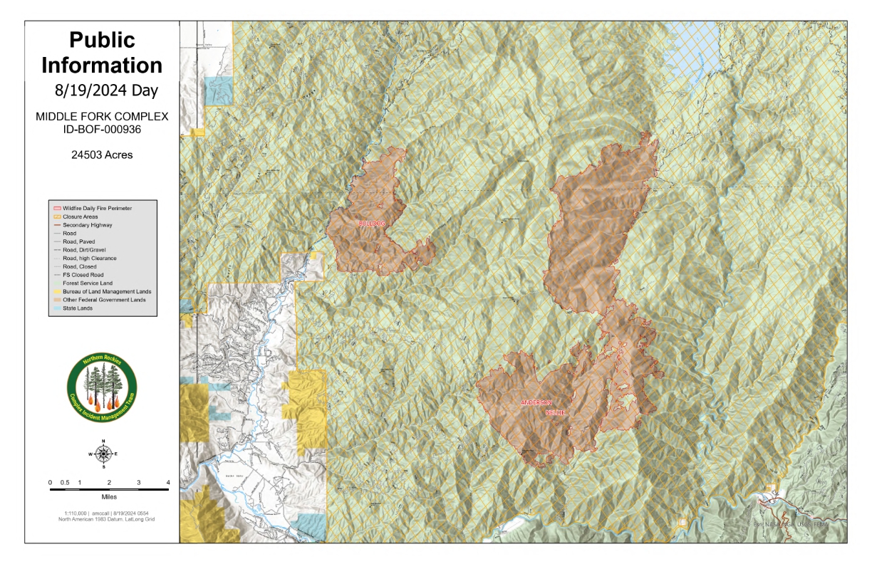 Fire General Update Aug 19, 2024 | The Yellow Pine Times