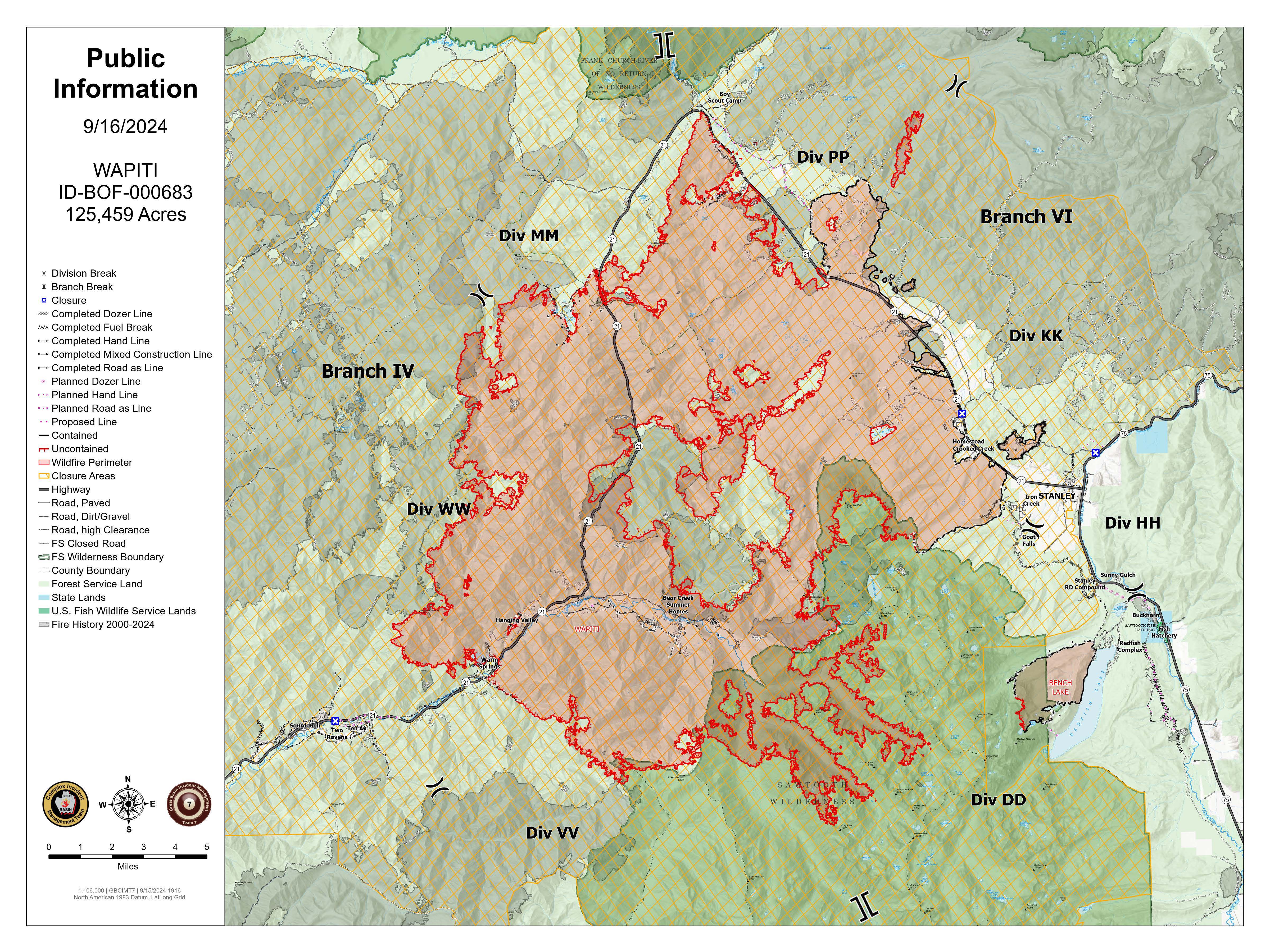 Fire Road Updates Sep 17, 2024 | The Yellow Pine Times