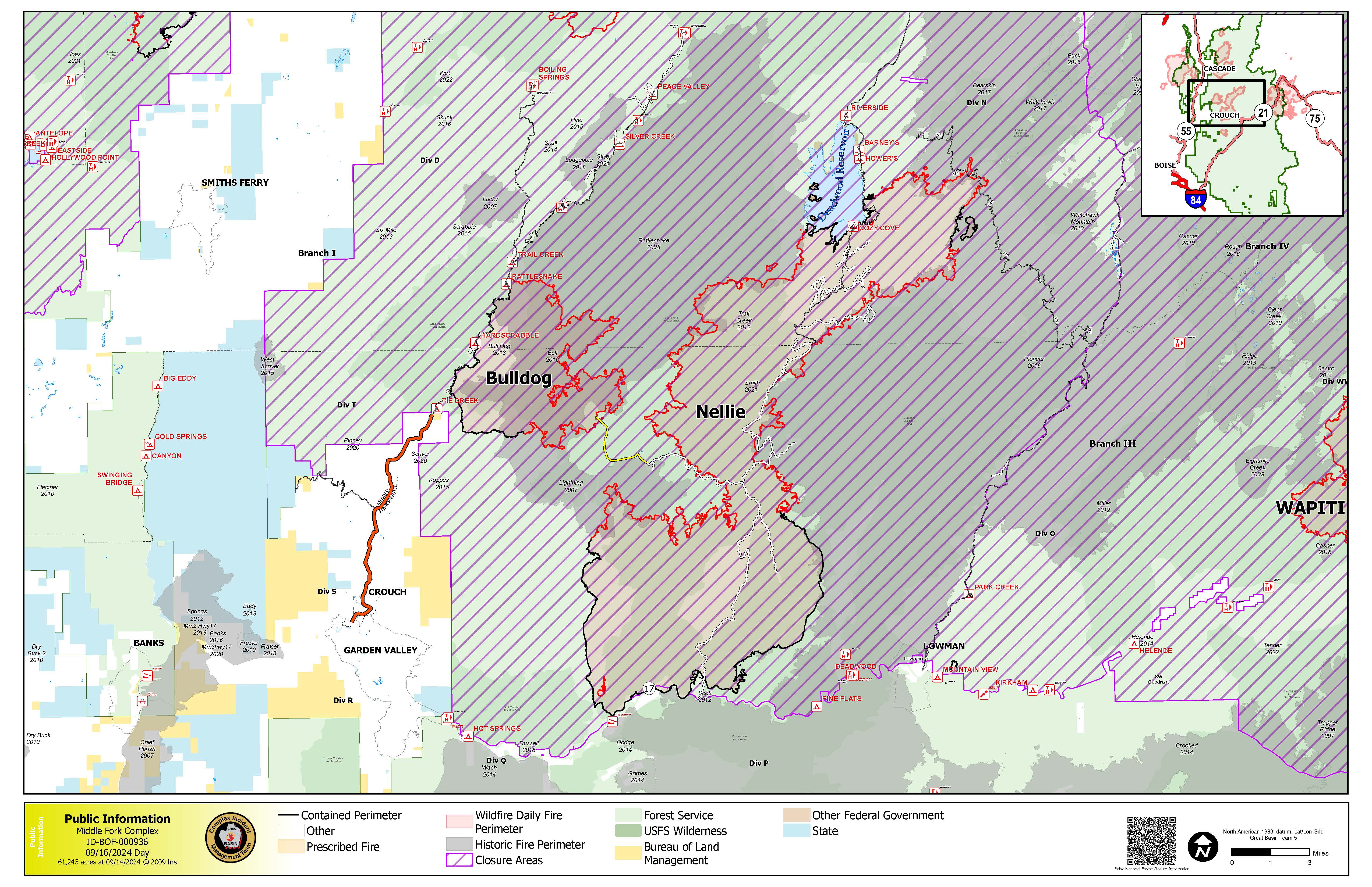 Fire Road Updates Sep 17, 2024 | The Yellow Pine Times