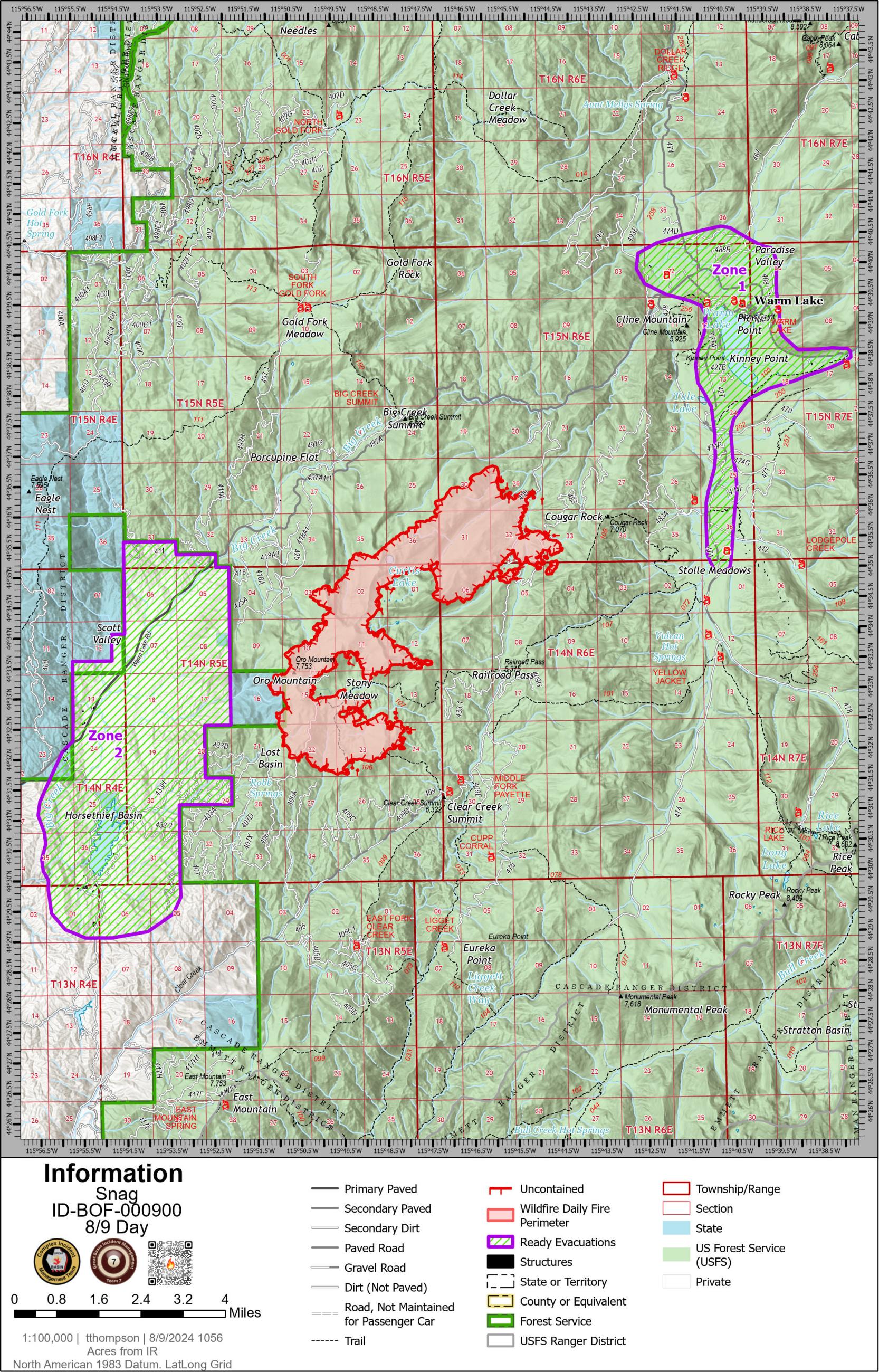 Fire Updates Aug 10, 2024 | The Yellow Pine Times
