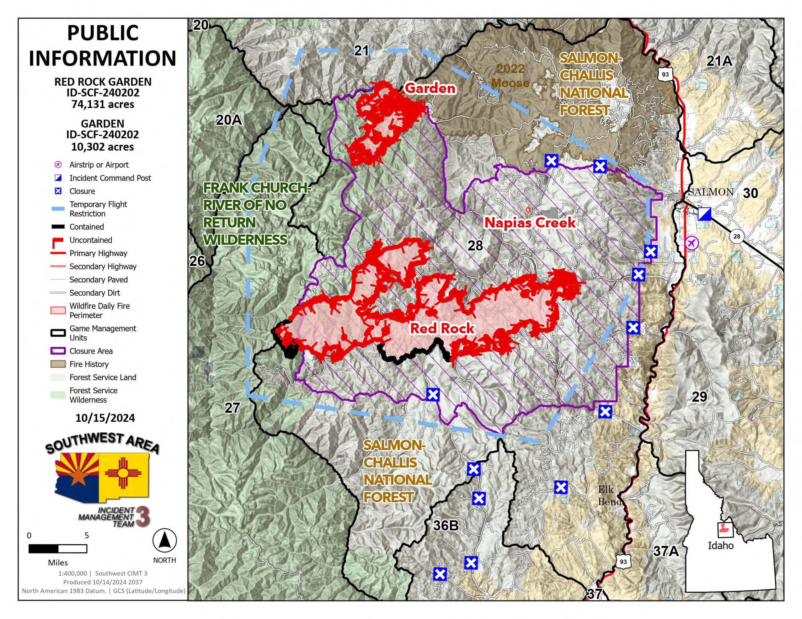 Fire Road Update Oct 15, 2024 | The Yellow Pine Times